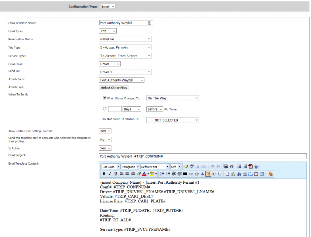 Port Authority Access Fee - Limo Anywhere